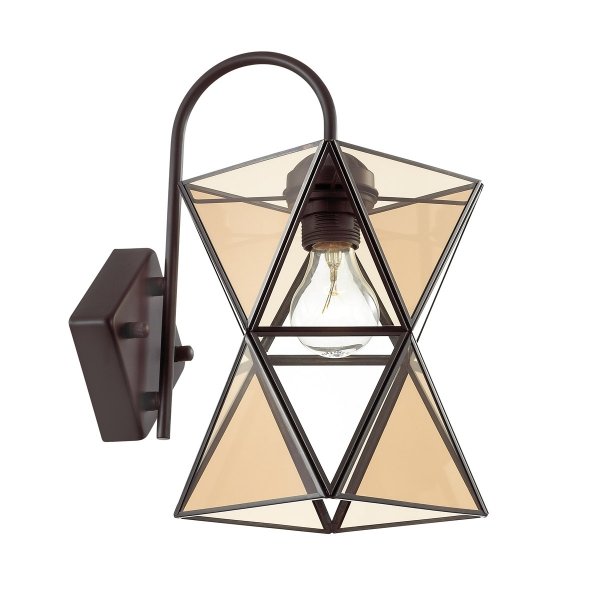 Бра PolyPyramid Glass Bra Cognac по цене 21 300 руб. купить в Москве с ...