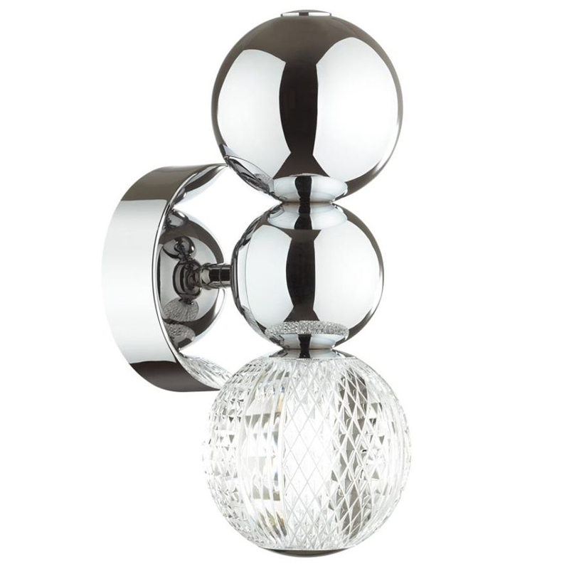 Светодиодное бра Crystal Globule Small Хром по цене 15 900 руб. купить ...